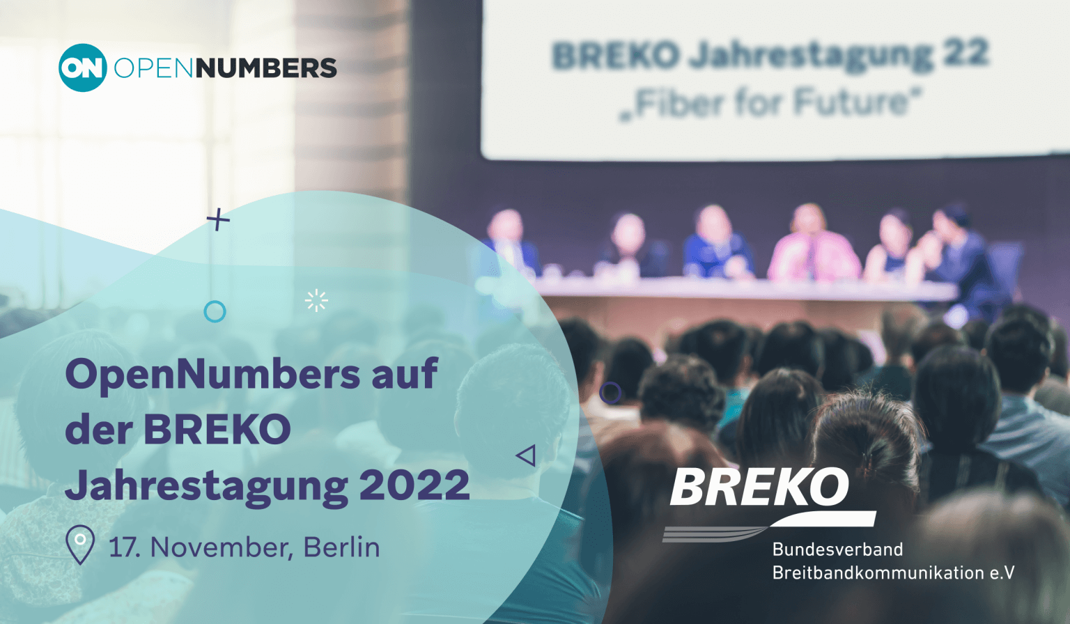 OpenNumbers auf der BREKO Jahrestagung 2022 - OpenNumbers GmbH