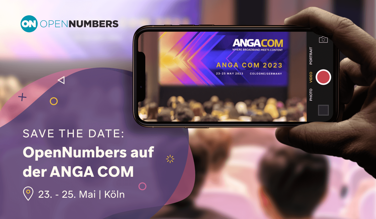 Save the date: OpenNumbers auf der ANGA COM 2023 - OpenNumbers GmbH