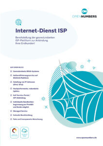 Internet-Dienst ISP - OpenNumbers GmbH